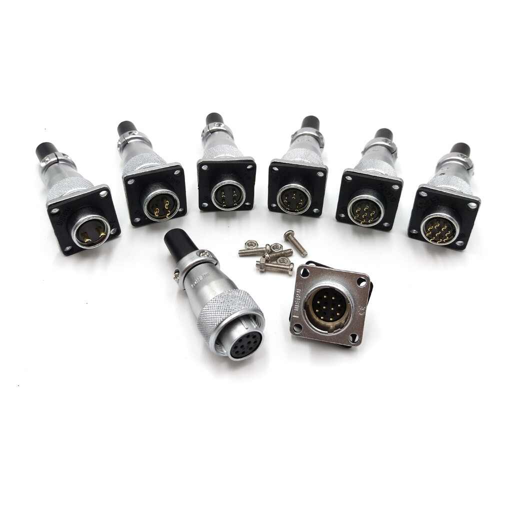 WEIPU WS16 2-10 Pin Panel Female plug and male socket,Aviation Cable ...