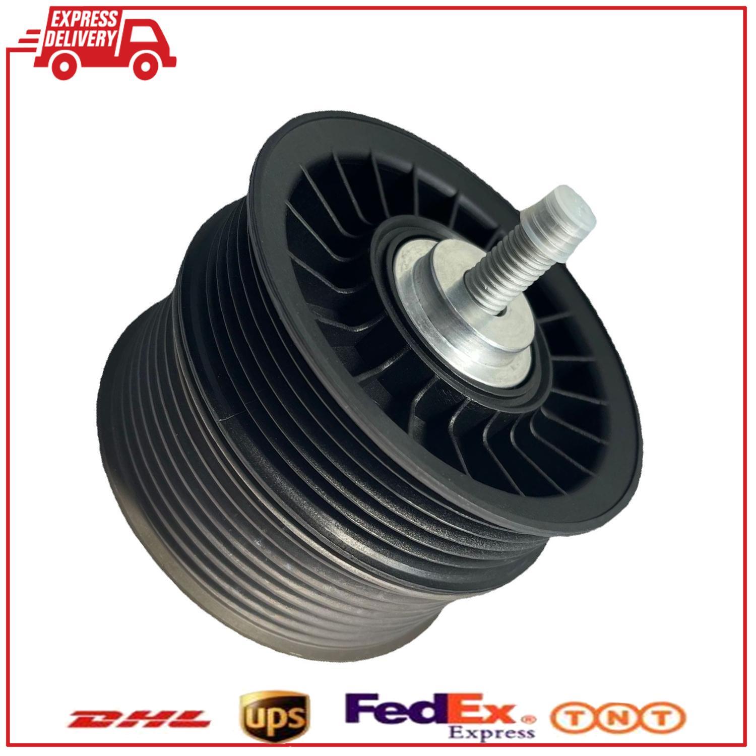 black Supercharger double Drive Belt Idler Pulley Set for M113k CLS55 ...