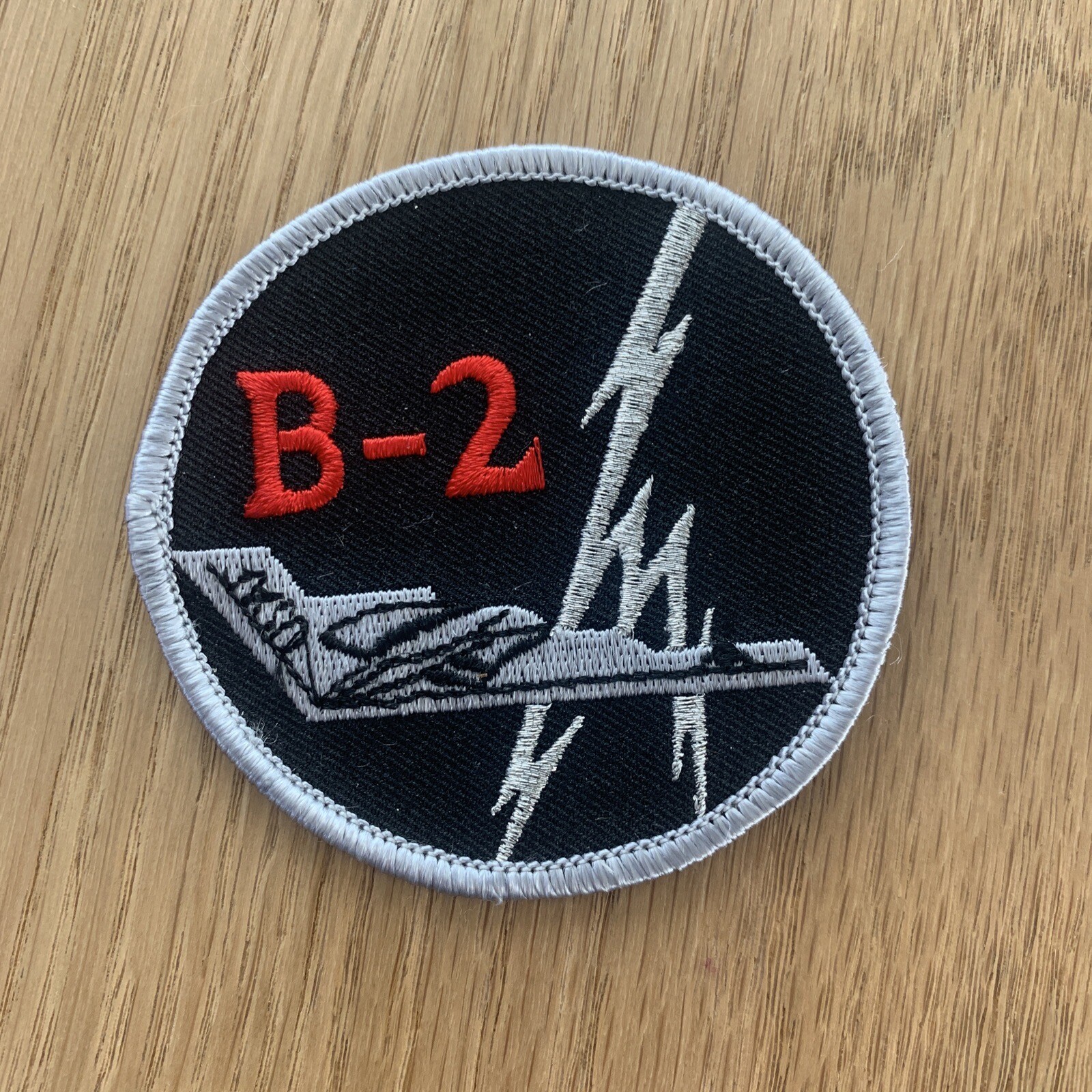 B-2 Stealth Bomber Lightning Patch | USAF Air Force | 3” Sew or Iron On ...
