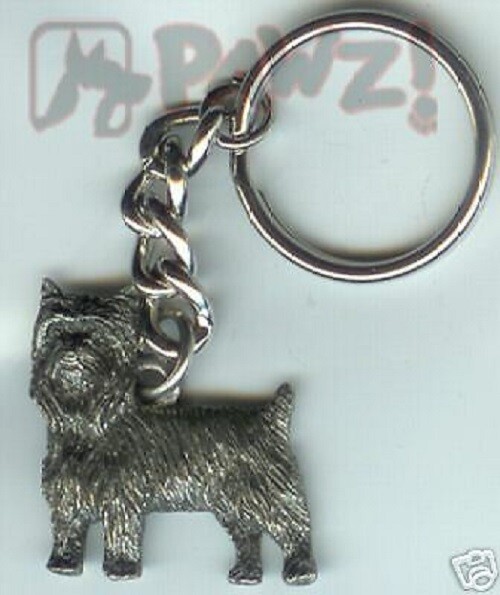YORKIE Puppy Dog Fine Pewter Keychain Key Chain Ring | eBay