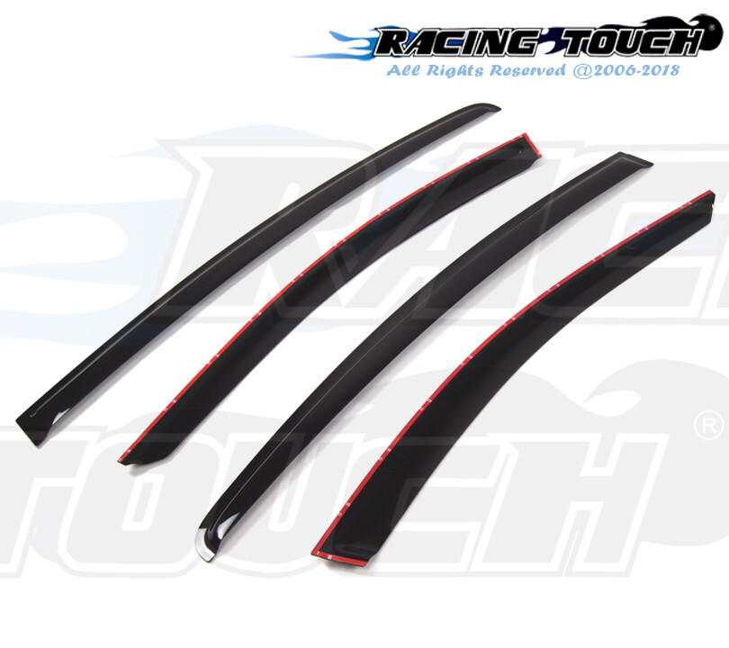 JDM Window Visor Deflector Out-Channel Smoke Tinted 4pcs For Kia K9 ...