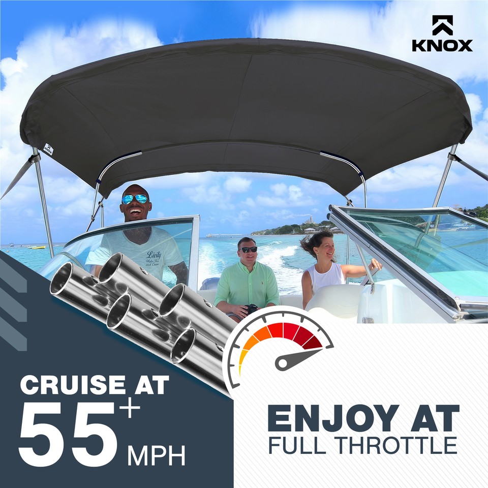 Sun Shade Canopy for Pontoon, V-Hull, Fishing, Jon Boat, Storage Boot ...