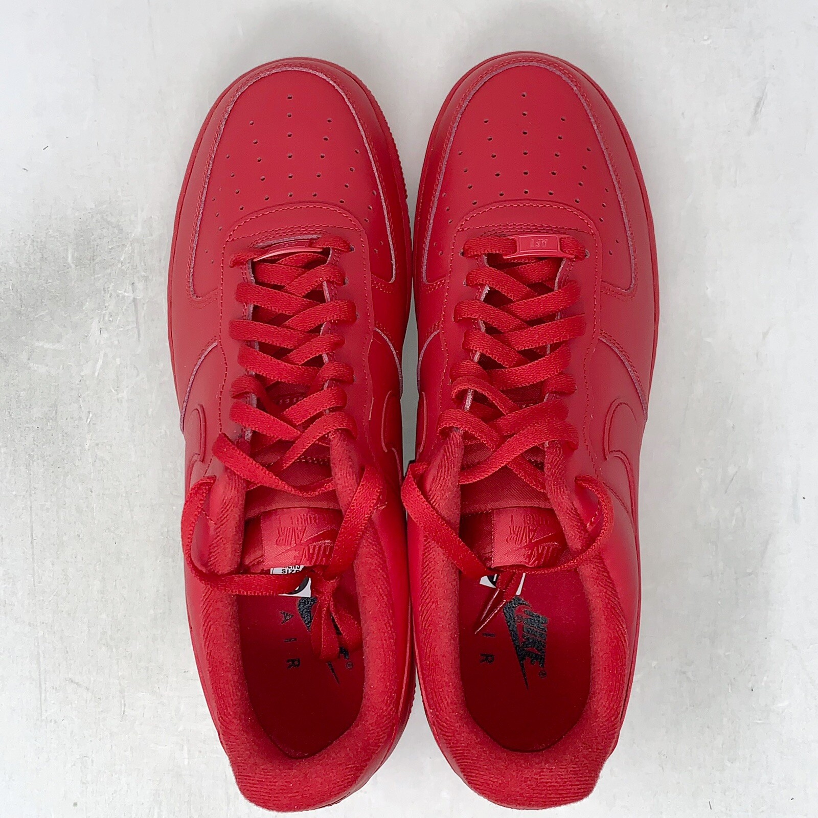 Size 11 - Nike Air Force 1 Low Triple Red for sale online | eBay