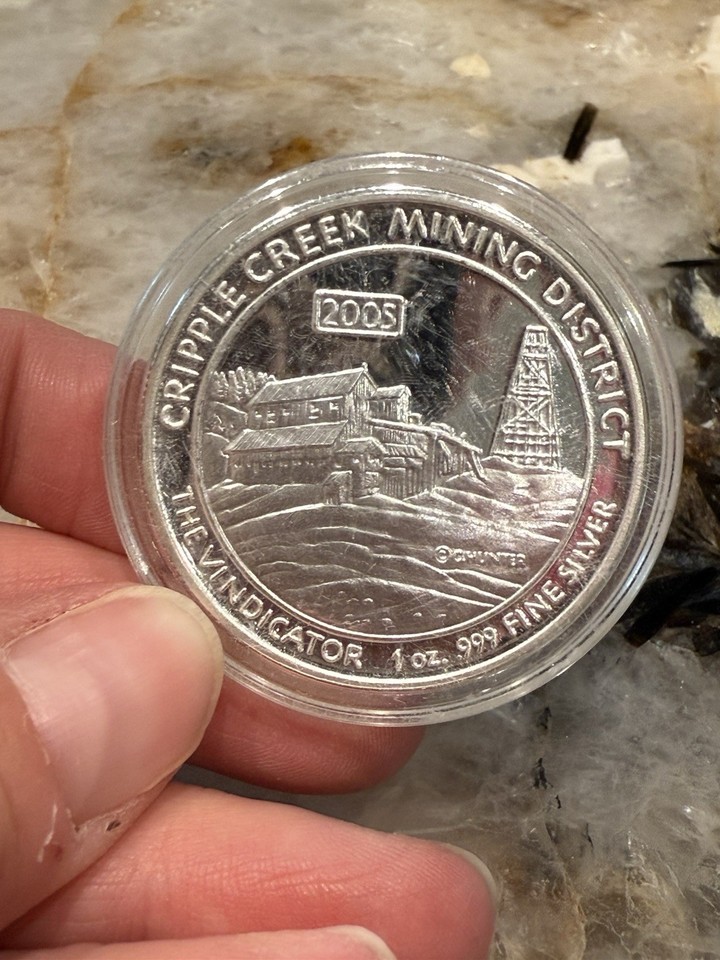 CC & V (Cripple Creek & Victor silver coins, Qty 3 = 3 oz | eBay