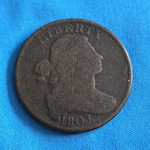 1803 Draped Bust Large Cent | US Mint 1c Early Penny Coin | Lg ...