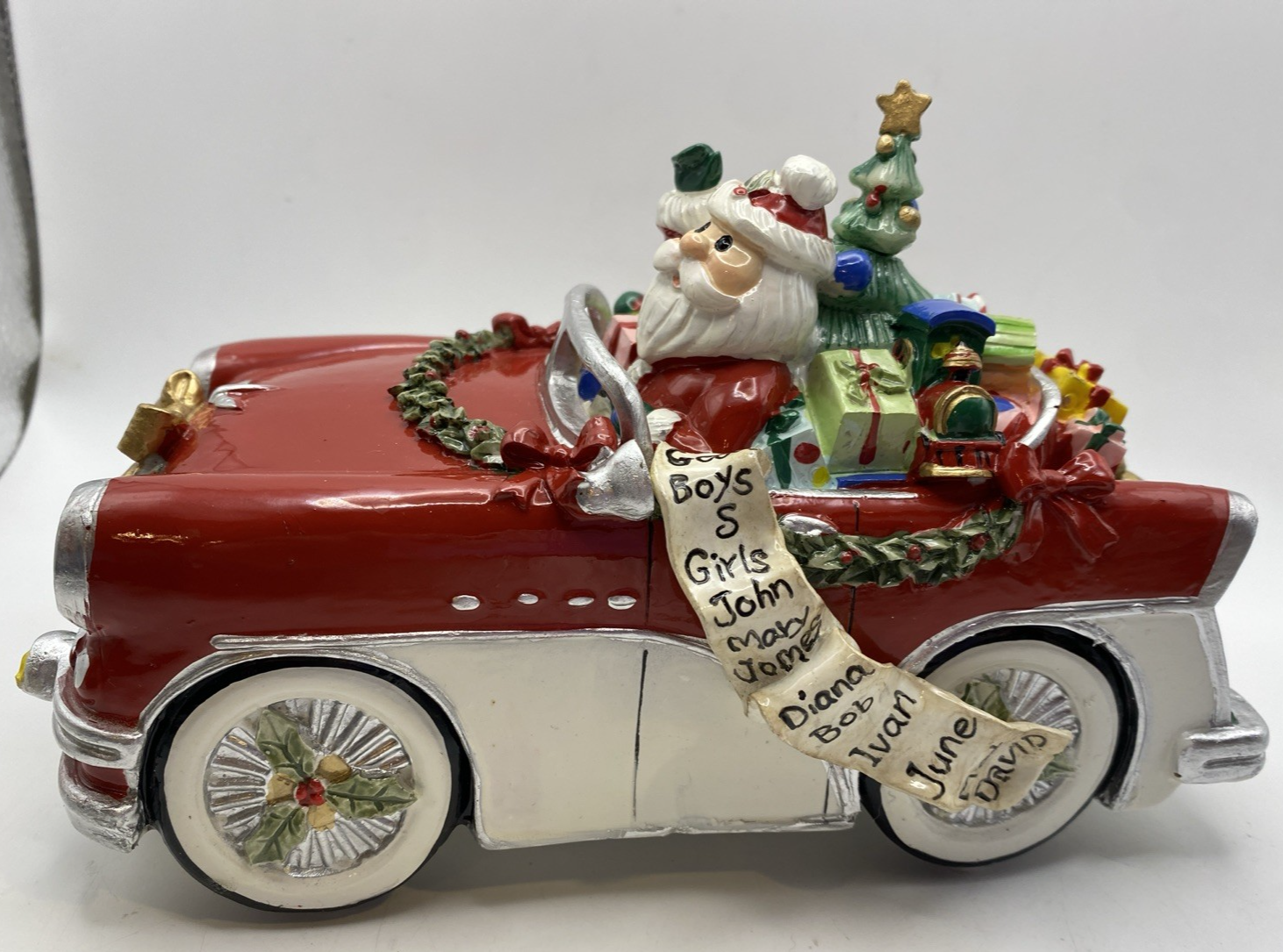 FITZ and FLOYD Merry & Bright in Musical Car ~ "Here Comes Santa Claus ...