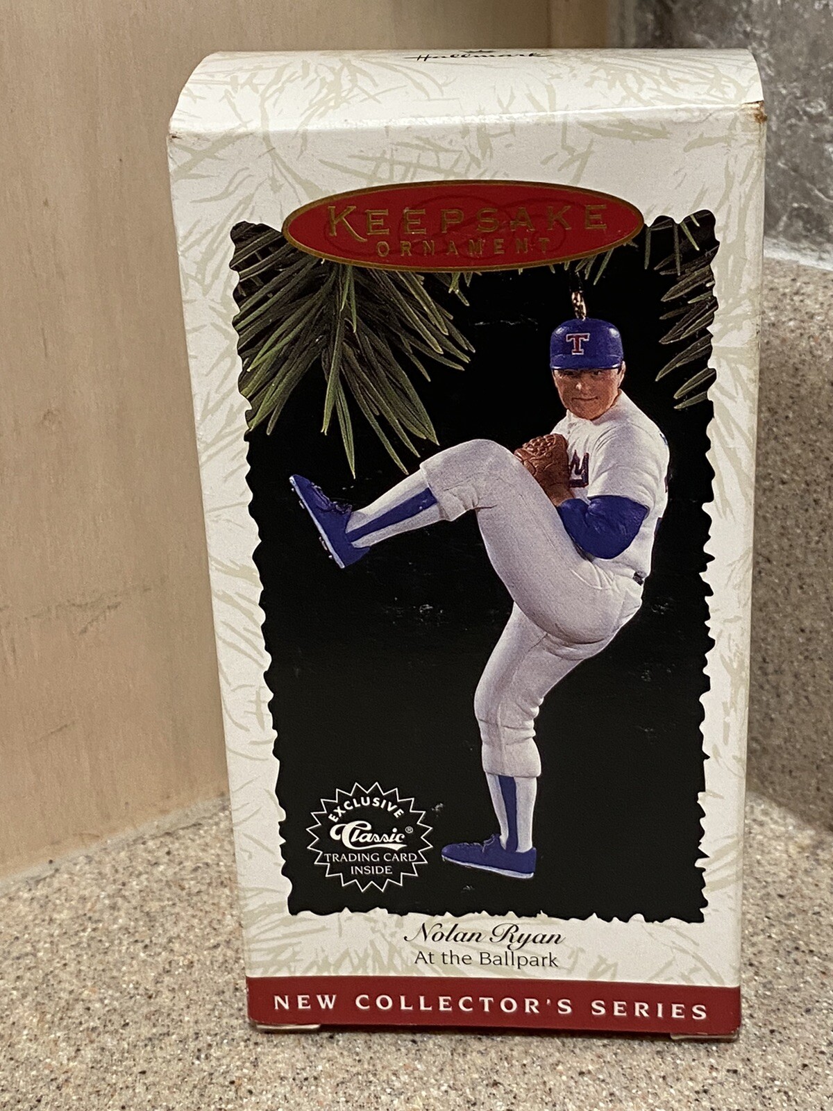 1996 MLB Nolan Ryan, At the Ballpark #1 Hallmark Ornament - New in Box | eBay