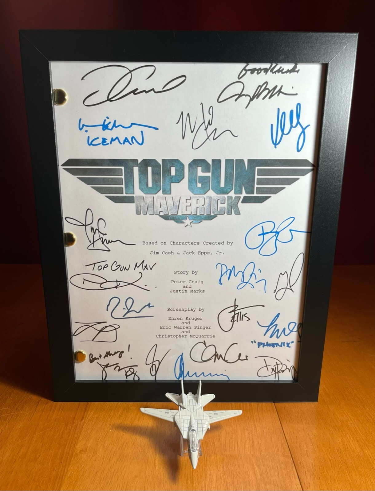 Top Gun: Maverick Script Cast-Signed- Autograph Reprints- 169 Pages | eBay