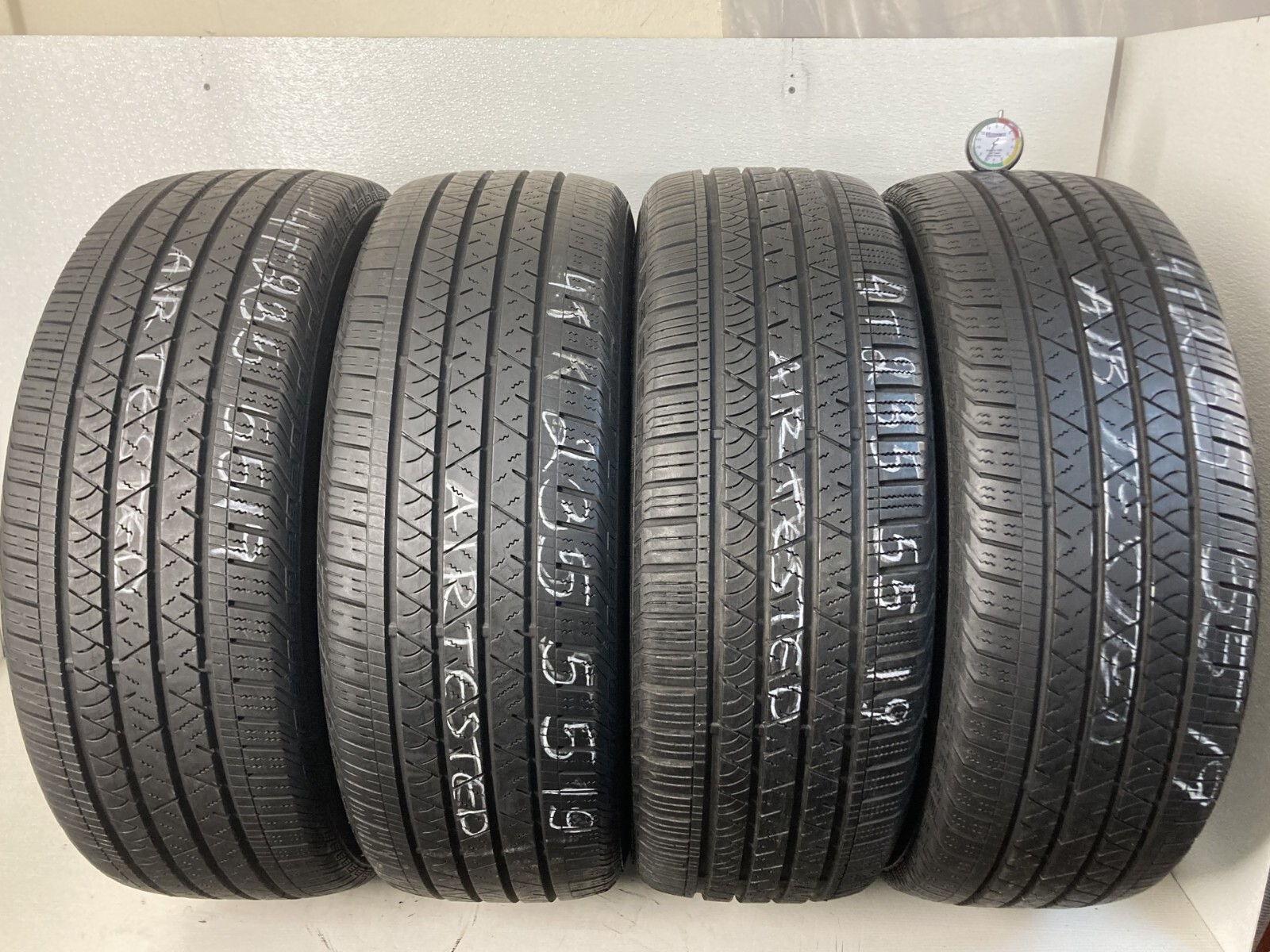 Set 4 Tires 235 55 19 Continental CrossContact LX Sport (75-80% Tread ...