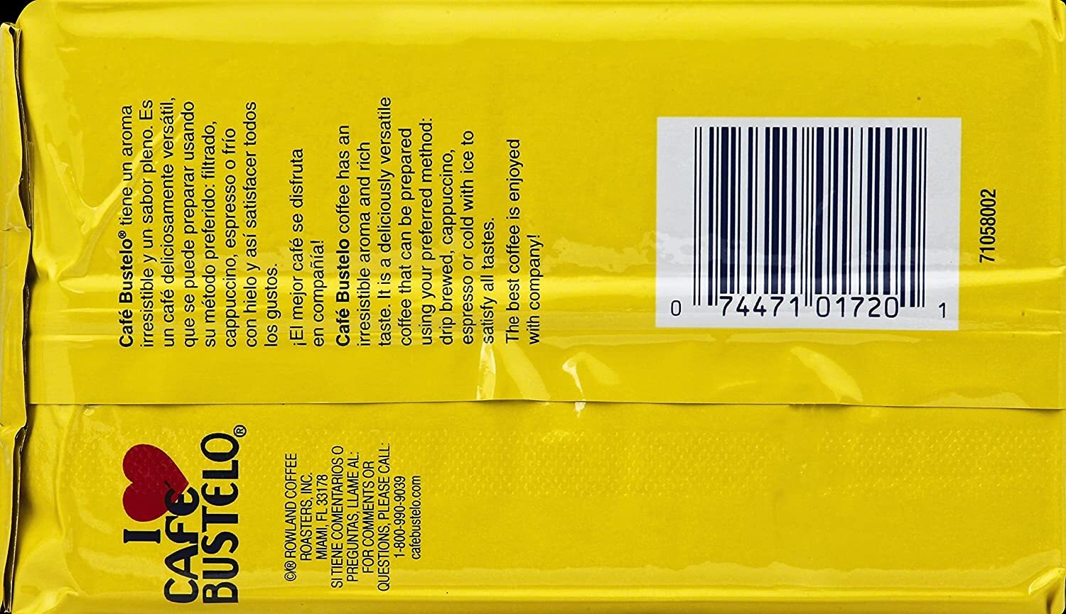Café Bustelo Cuban Espresso Ground Coffee - 10 pack for sale online | eBay