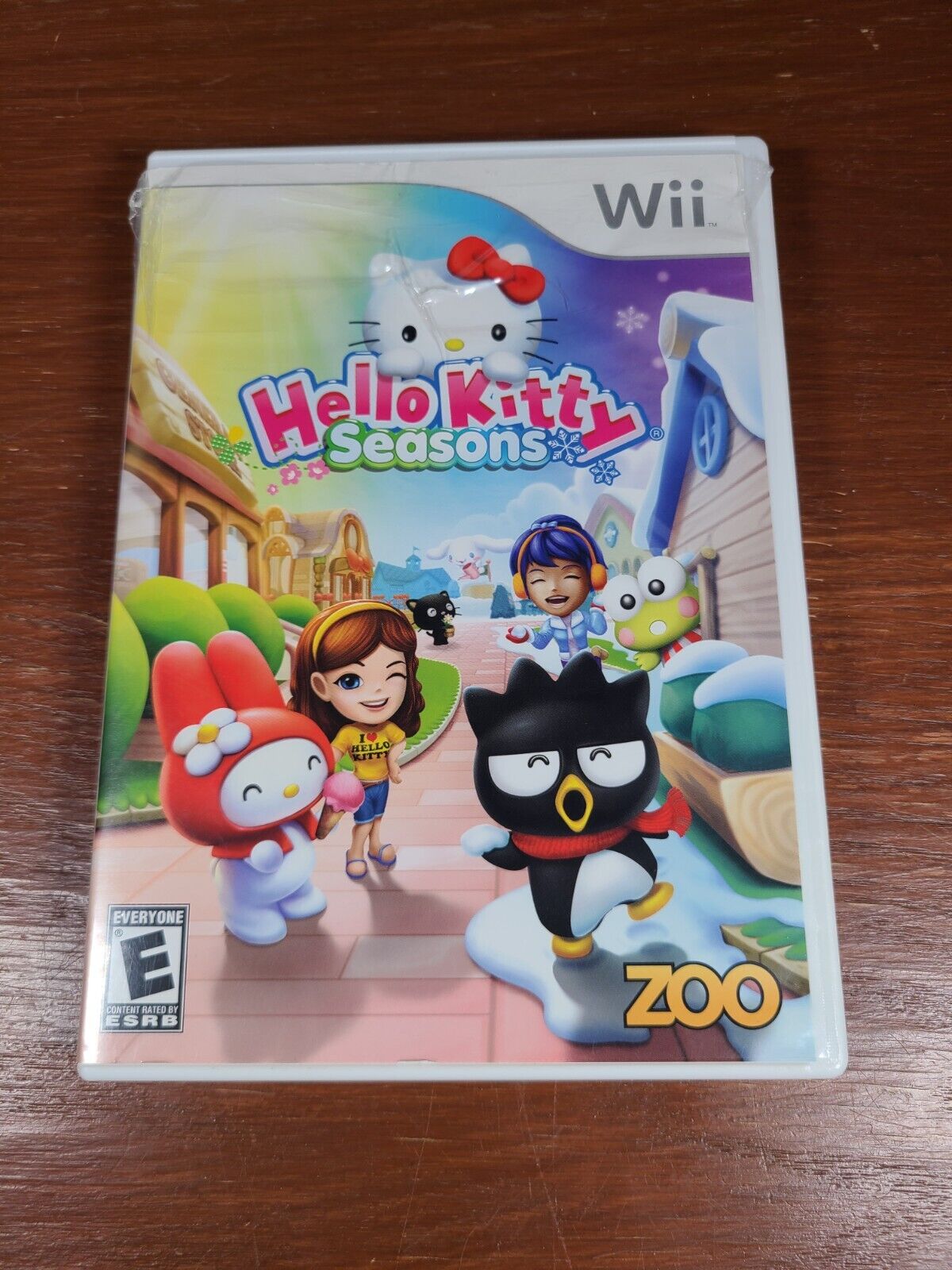 Hello Kitty Seasons Nintendo Wii 2010 Complete W Manual Cib Tested