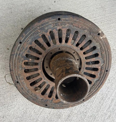 Early Antique Emerson Ceiling Fan Cast Iron Motor | eBay