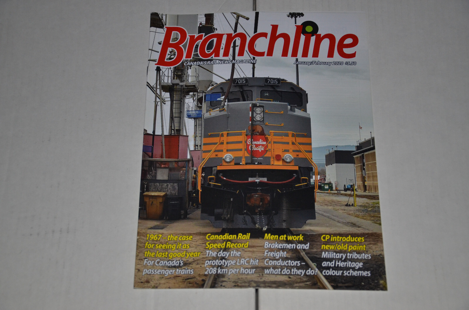 Branchline - Canada's Rail News Magazine - January/February 2020 | eBay