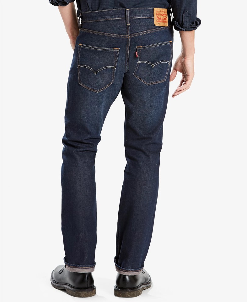 501® Original Levi's® Men's Straight Leg Fit Button Fly Jeans | eBay