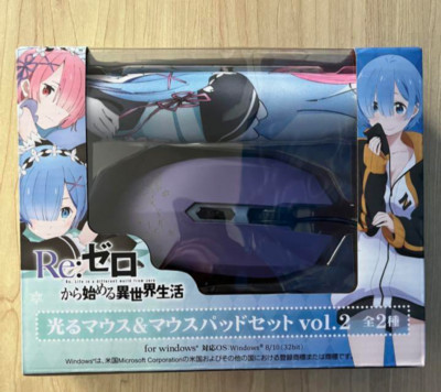 Re: ZERO Starting Life in Another World REM RAM glowing mouse mouse pad ...
