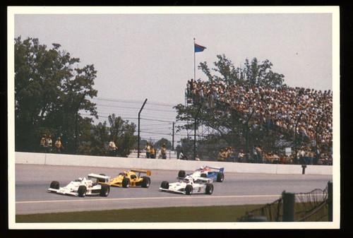 Track View Indianapolis Indy 500 Racing Auto Car Postcard | eBay