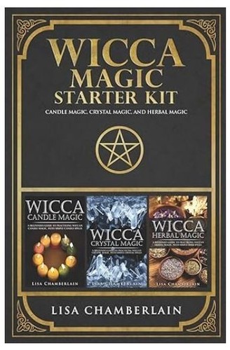 Wicca Magic Starter Kit by Lisa Chamberlain (3 books in 1) paperback ...