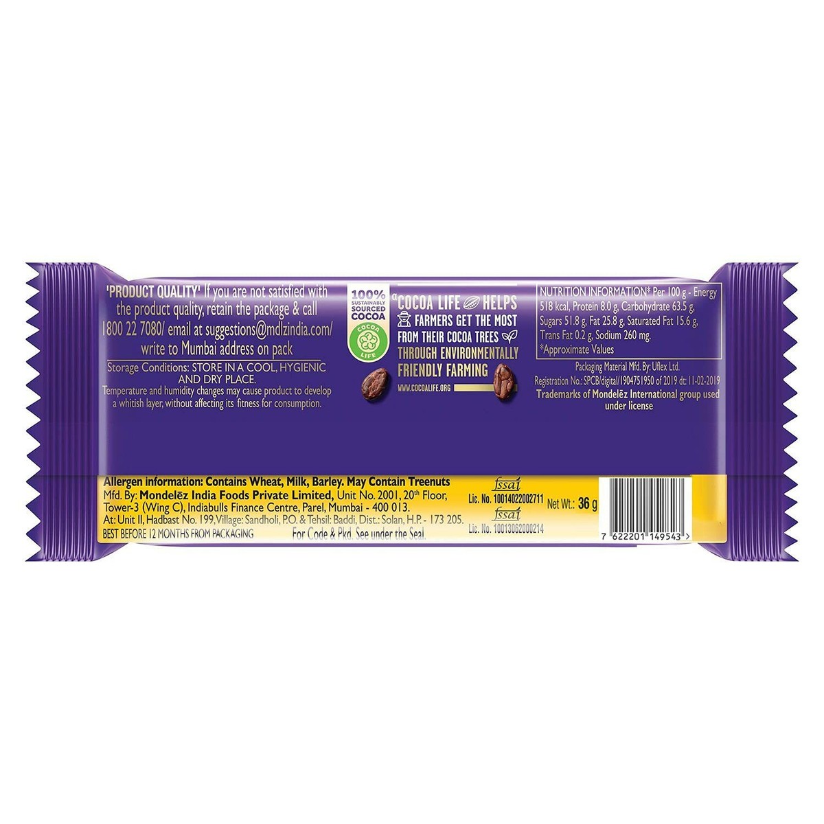 Crackle Chocolate Bar