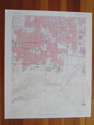 Albuquerque East New Mexico 1975 Original Vintage USGS Topo Map | eBay
