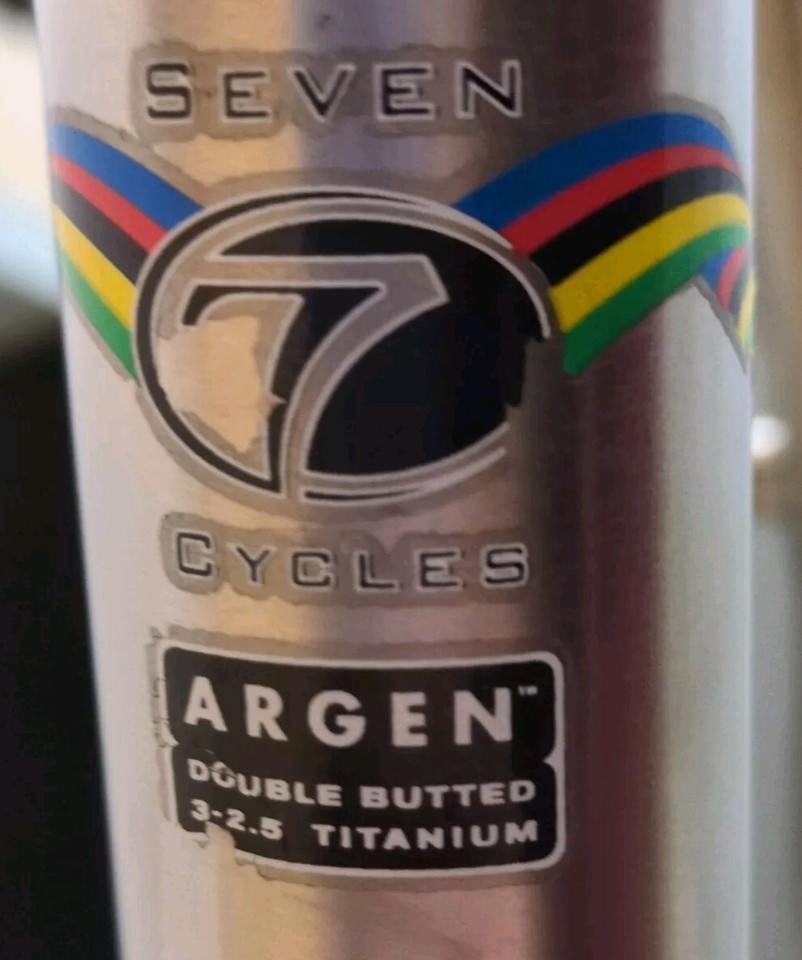 2005 Seven Cycles Axiom SG Custom Aero Titanium Frame 57cm | eBay