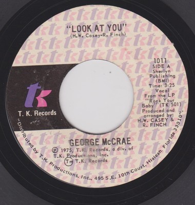 GEORGE McCRAE {70s Disco Funk} LOOK AT YOU / I NEED SOMEBODY LIKE YOU ...