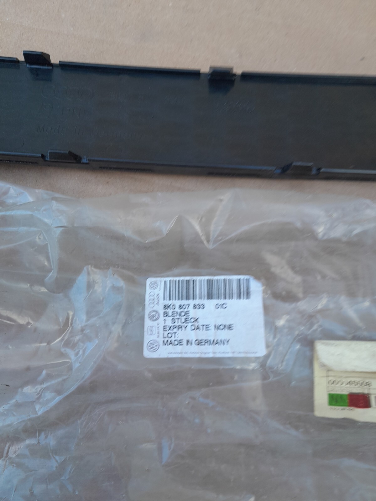 Audi A4 & A5 Satin Black Bumper Trim 8K0807833A01C for sale online | eBay