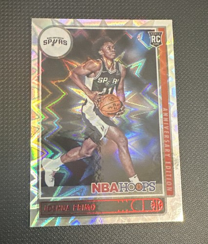 2021-2022 Panini NBA Hoops Joshua Primo Anniversary Edition RC Rookie ...