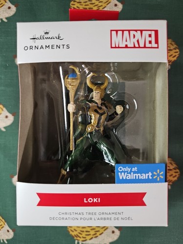 Hallmark 2022 Marvel LOKI Christmas Tree Ornament - Walmart Exclusive ...