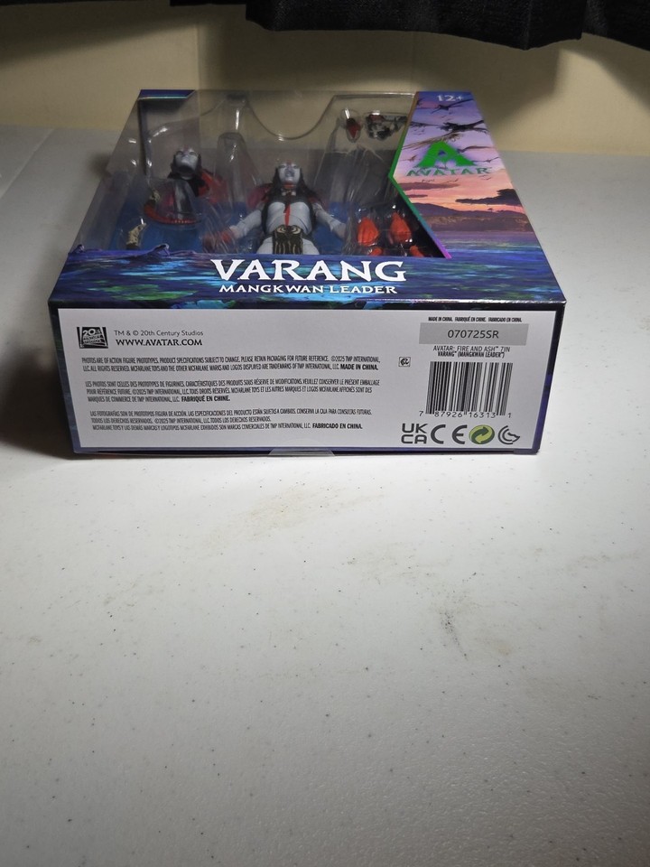 McFarlane Toys AVATAR FIRE and ASH Collector Edition VARANG MANGKWAN ...