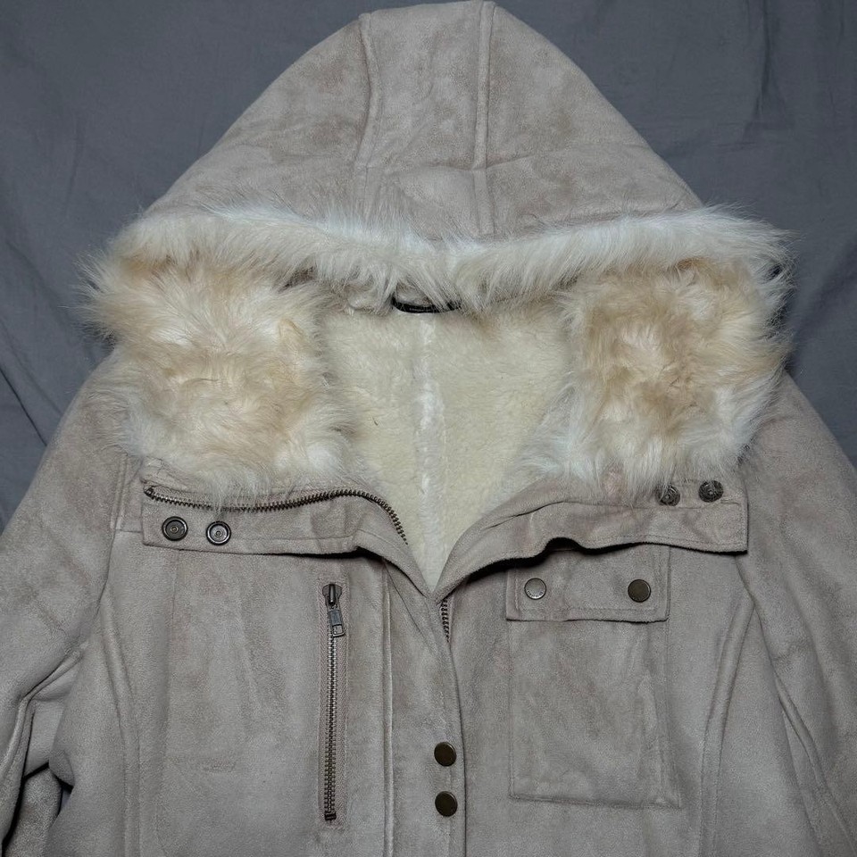 Fairy Grunge Shearling Jacket L Boa Fur 2000s Heisei Era Used | eBay ...