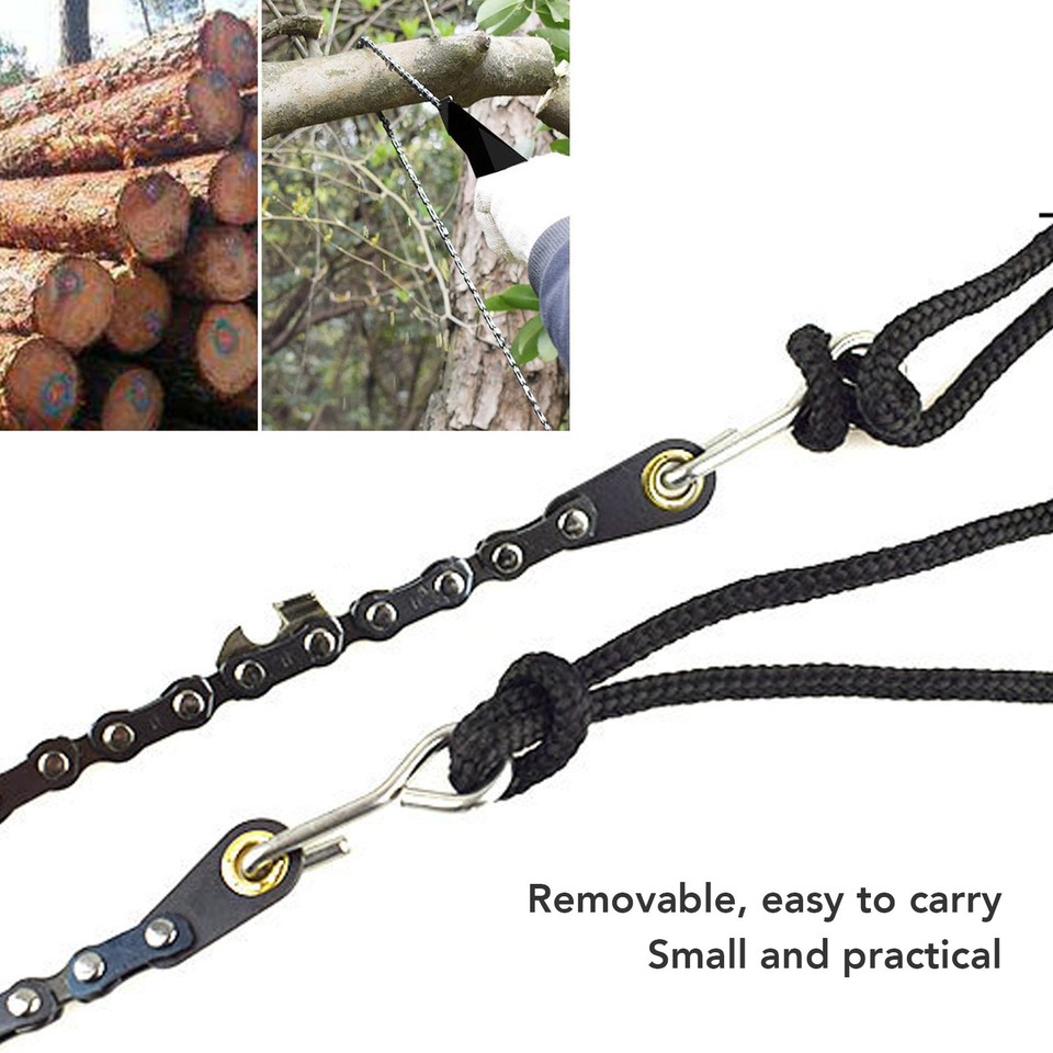 Hand Chain Saw Comfortable Handle Survival Chain Saw For Garden Pruning ...