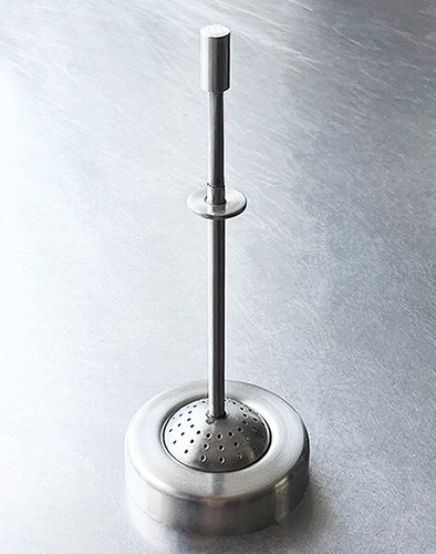 Tea Infuser and Stand. Long Handled Stainless Steel Modern/Contemporary ...