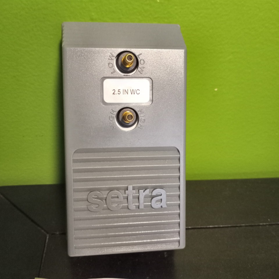 SETRA MODEL 264 - DIFFERENTIAL PRESSURE TRANSDUCER - 2641010WD11A1C NIB ...