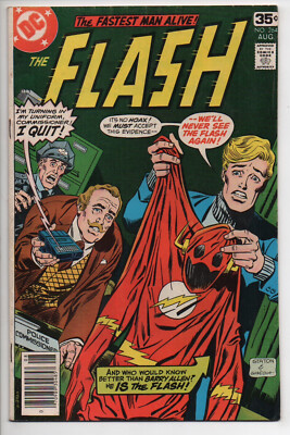 The Flash Fastest Man Alive 264 DC Comic Book 1978 Vintage Barry Allen ...