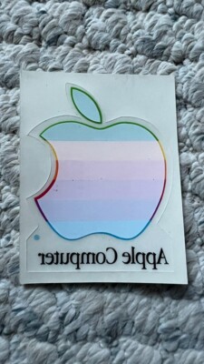 Vintage Apple Computer Window cling stickers | eBay