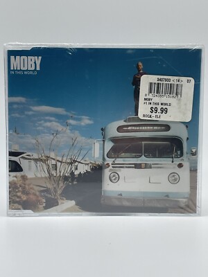 MOBY "In this World" 3 track Single 2002 CD NEW SEALED FREE SHIPPING ...