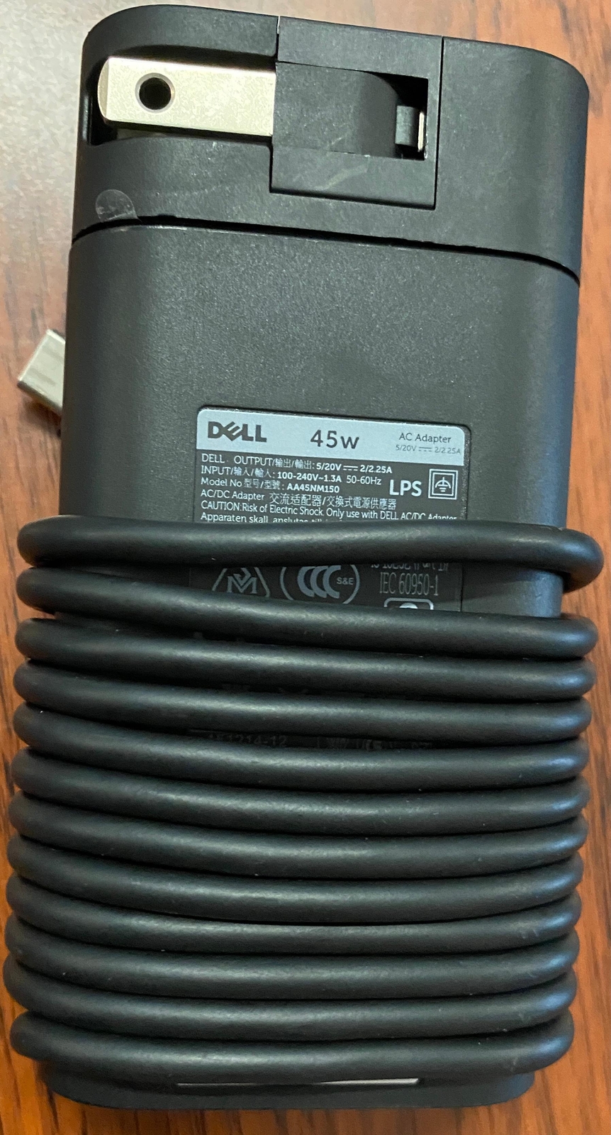 DELL XPS 13 9310 P117G 45W Genuine Original AC Power Adapter Charger | eBay