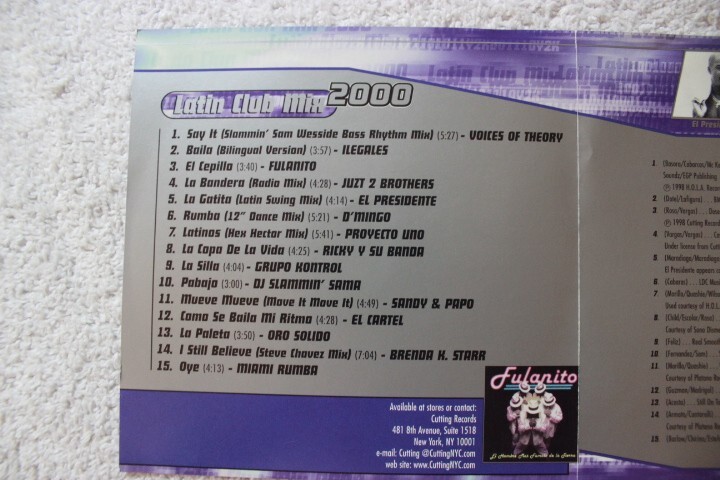 Various Artists : Latin Club Mix 2000 CD HEX HECTOR | eBay