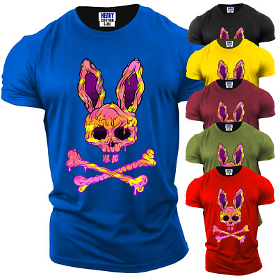 Happy Easter Funny American Bone Rabbit Men's T-Shirt USA New Gift ...