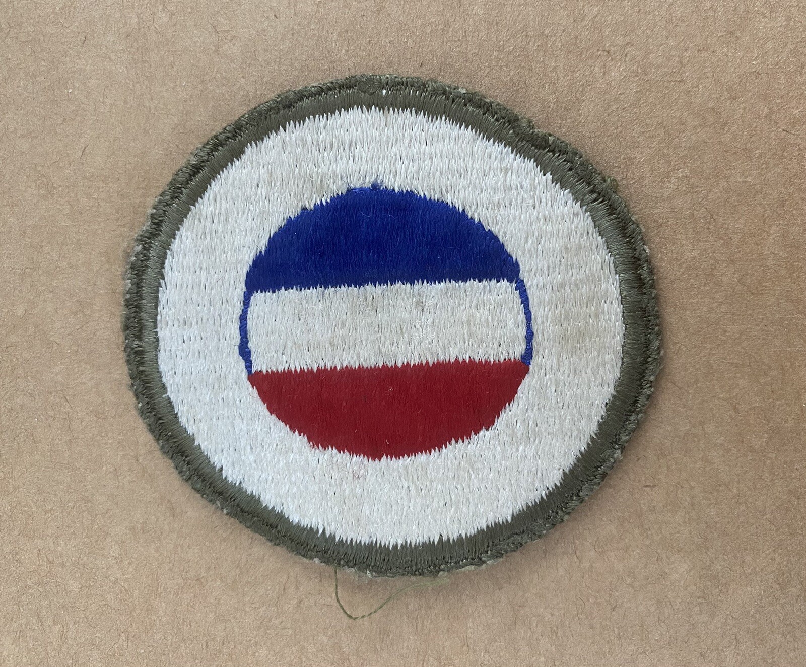 WWII US Army GHQ General Headquarters Reserve Patch Greenback Insignia ...