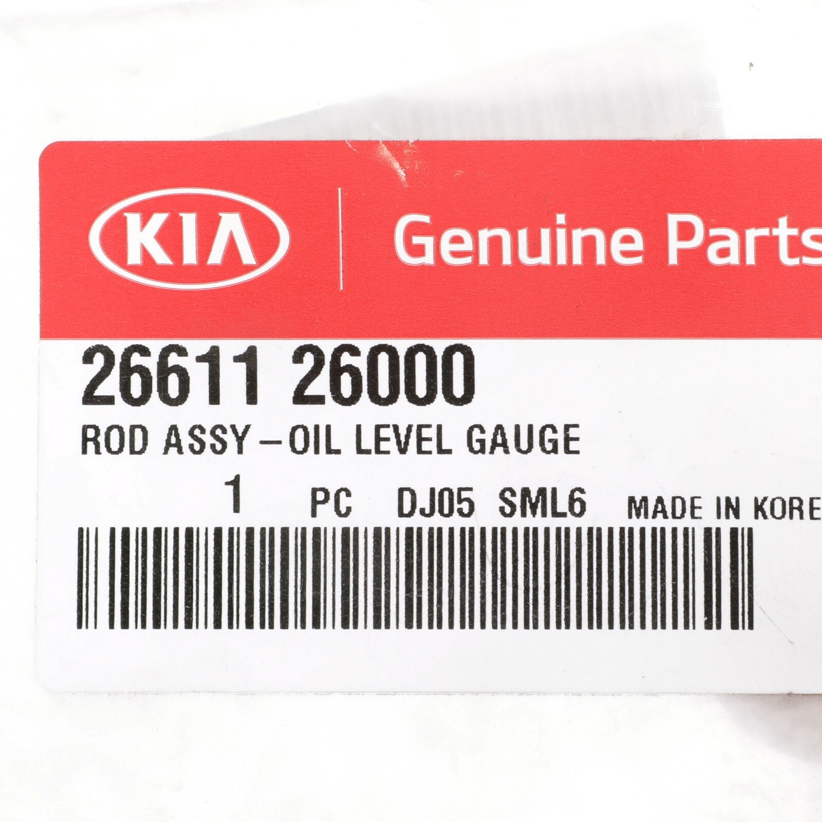 OEM NEW Engine Oil Level Gauge Dipstick 2006-2011 Kia Rio & Rio5 26611 ...