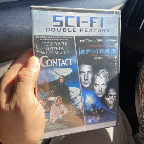 Sci-Fi Double Feature: Contact / Sphere - - DVD - alien Community, Et ...