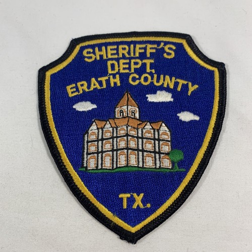 Sheriff’s Department Erath County, Texas Uniform Patch | eBay