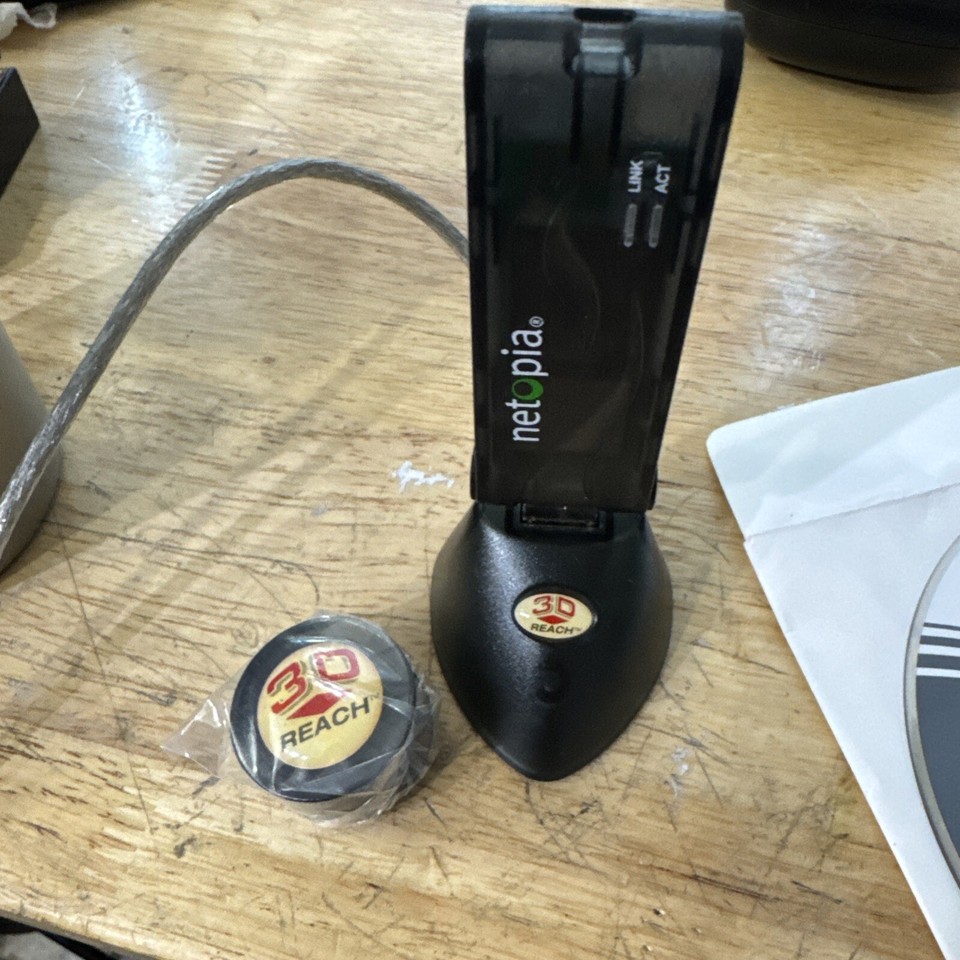 Netopia 3-D Reach Wireless Internet USB Adapter Laptop/PC Wireless USB ...