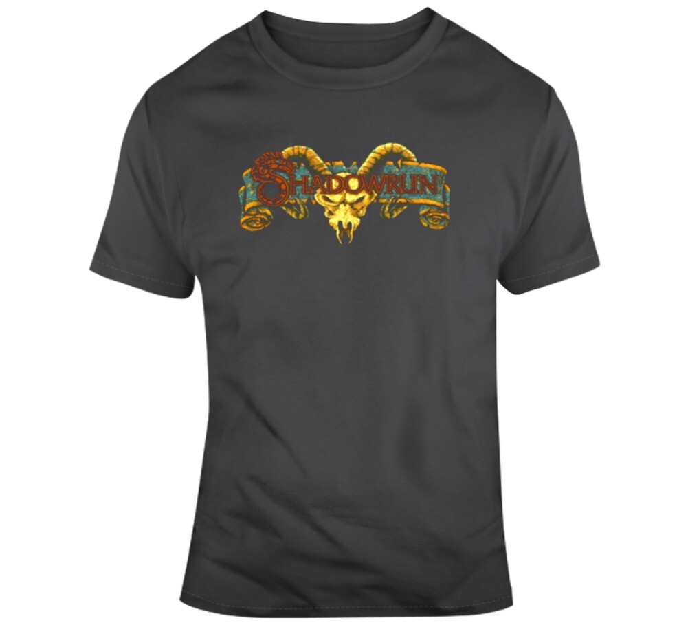 Retro Game Shadowrun Video Game Fan T Shirt | eBay