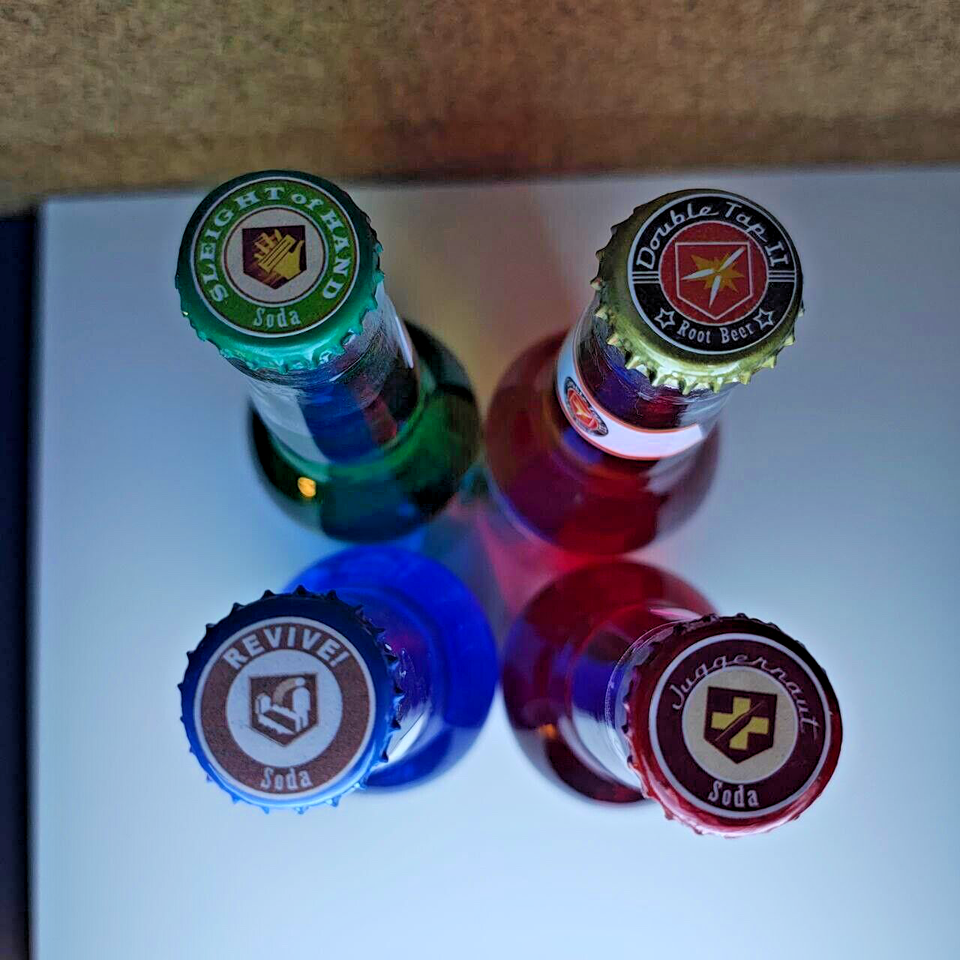 Call of Duty Zombie Perk Bottles Labels - High-Quality HD Stickers | eBay