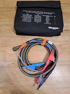 Standard Leads for Megger MIT30 30-kV High Voltage Resistance ...