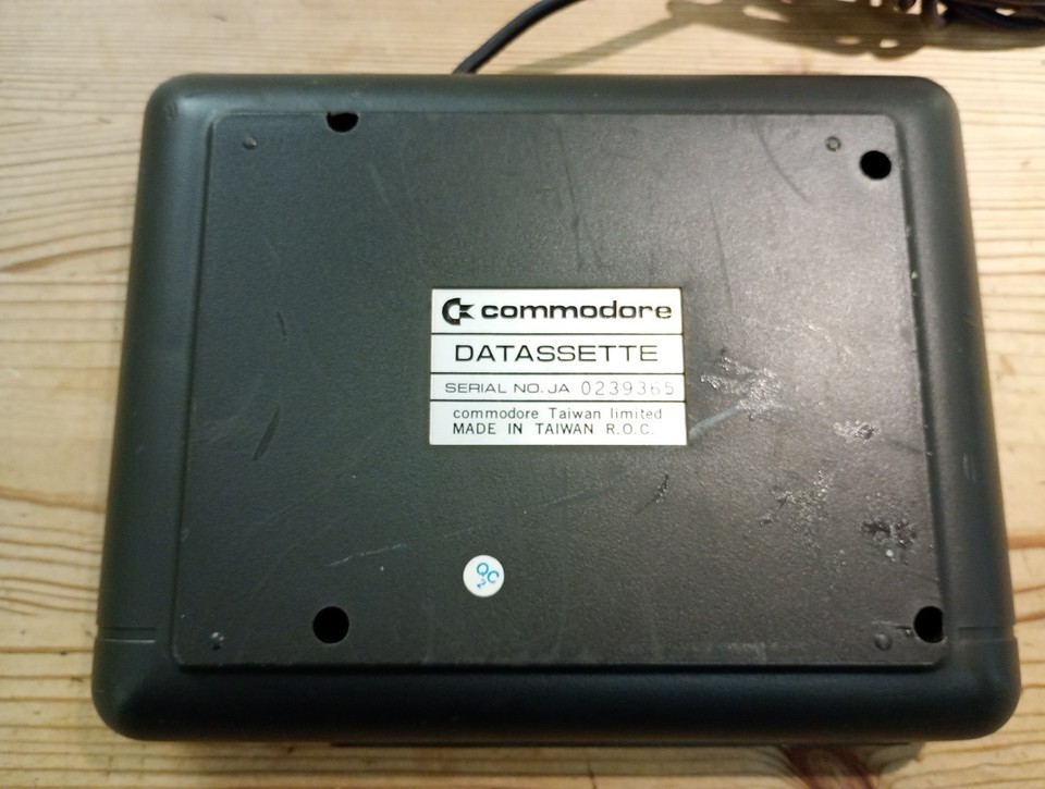 Commodore Datasette Tape Player For Commodore 16 And Plus /4. Tested ...