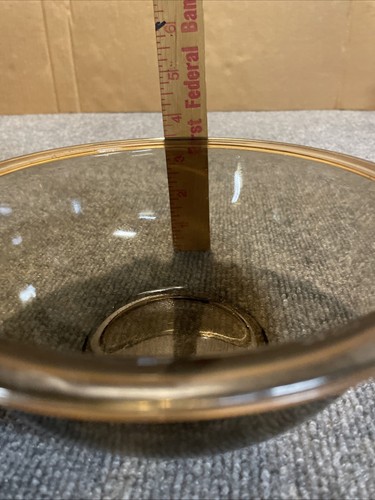 VTG Pyrex Amber/Brown 323 1.5L Bowl USA | eBay