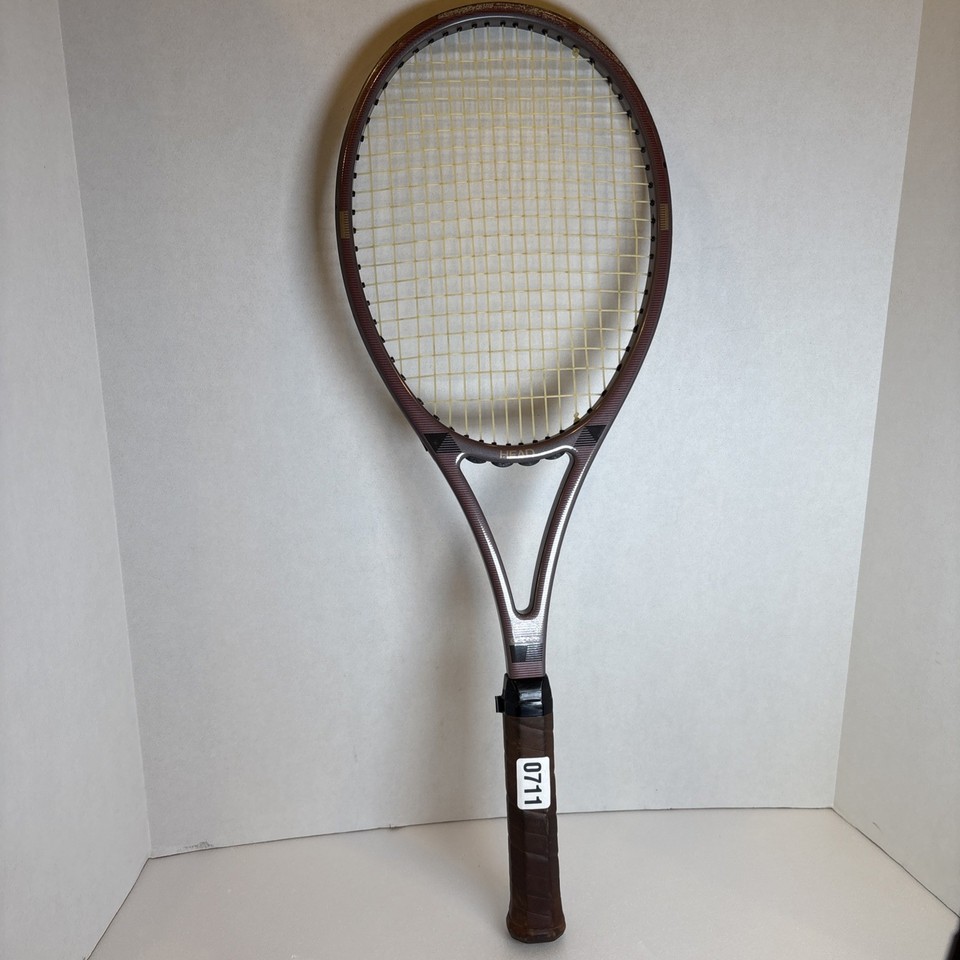 Head Composite Edge Tennis Racket, Graphite, Leather Grip 4 1/2" | eBay
